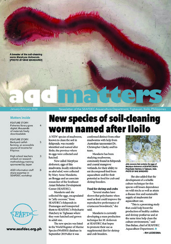 AQD Matters 2020 January - February