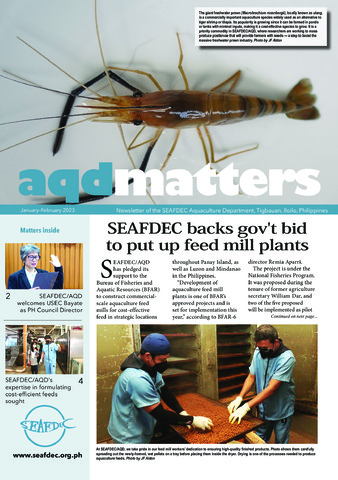 AQD Matters 2023 January - February