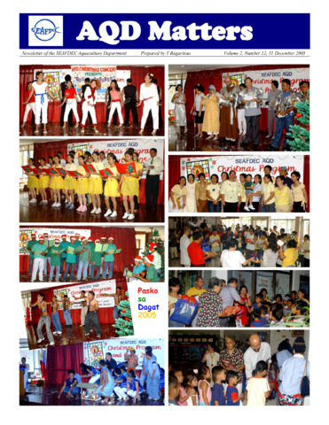 AQD Matters 2005 December